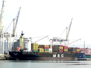 MSC Box Ship Under Attack By Armed Gang In The Gulf Of Guinea