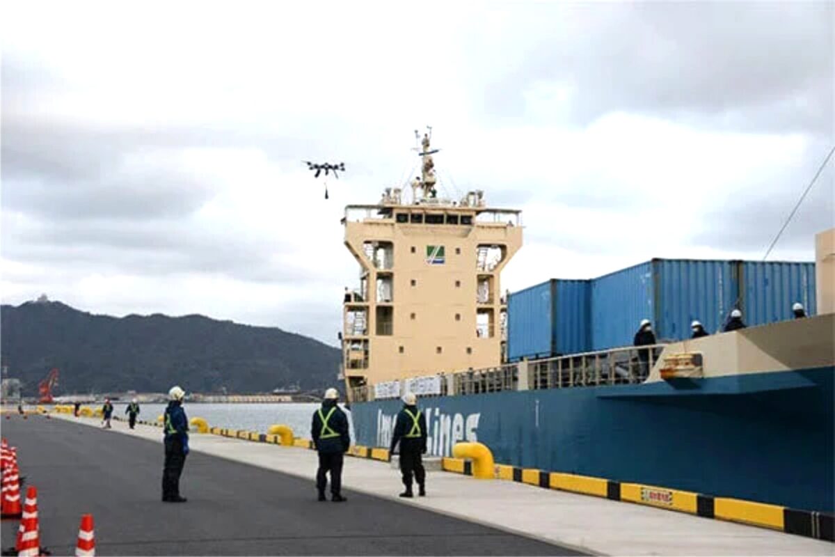 First Autonomous Navigation And Berthing Test On A Containership
