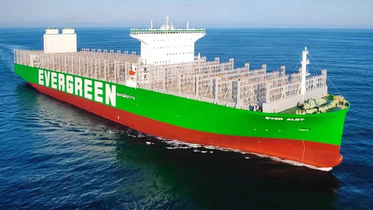 China Delivers Another Super Large Container Ship China Delivers Another Super Large Container Ship