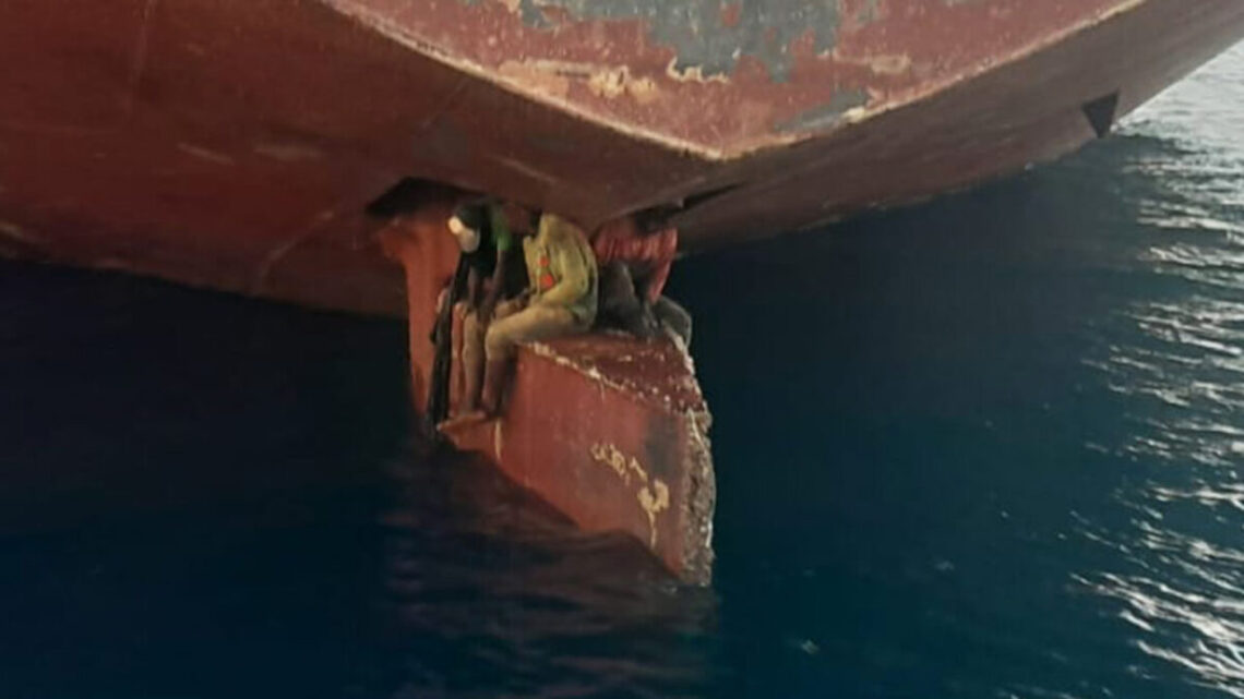 Spanish Coastguard Rescue Three Stowaways Found On Ship From Nigeria