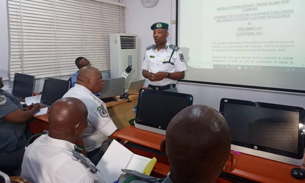Customs Tin Can Island Port Command Trains Officers on Latest Dynamics ...